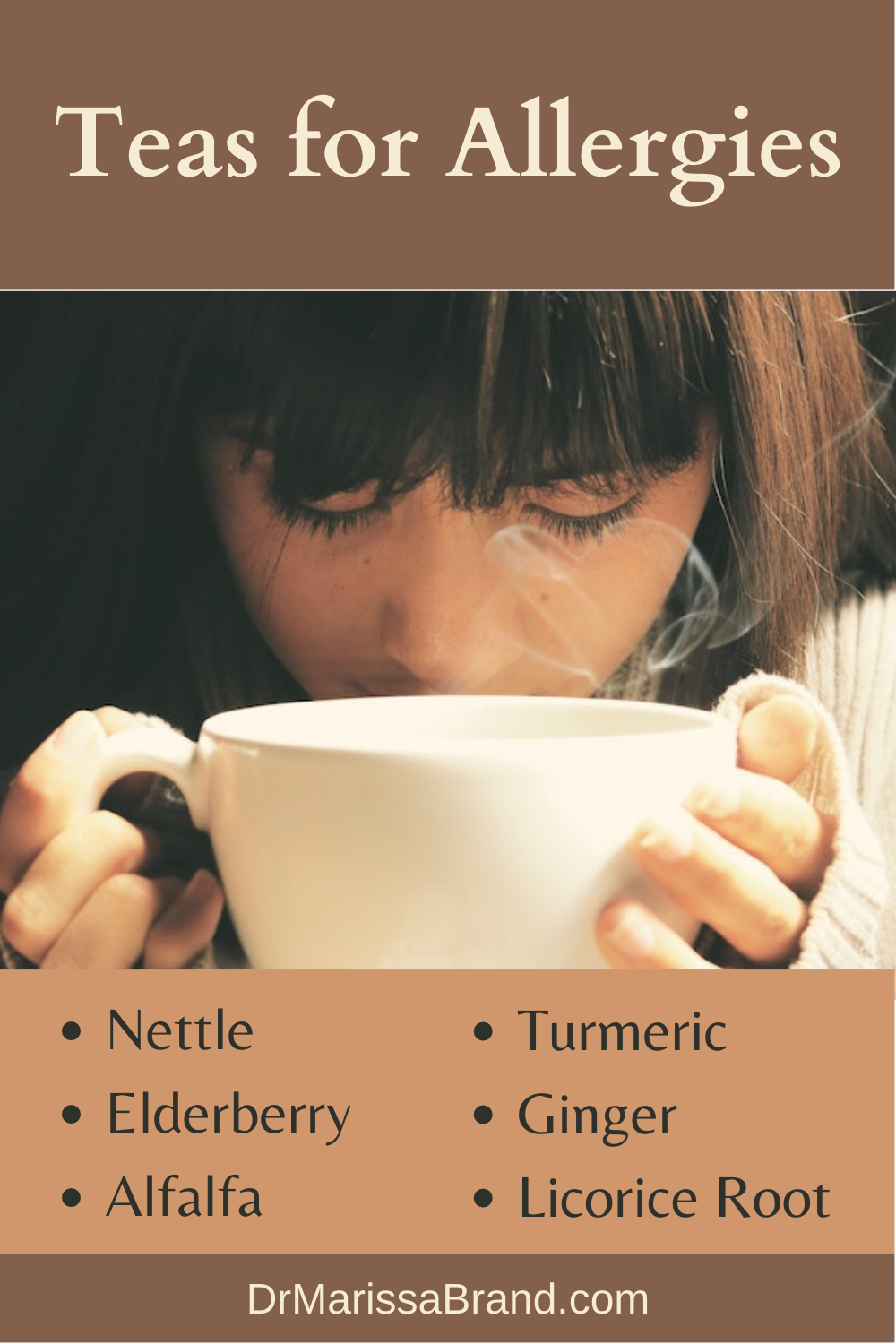 The Best Herbal Teas for Seasonal Allergies - Dr Marissa Brand